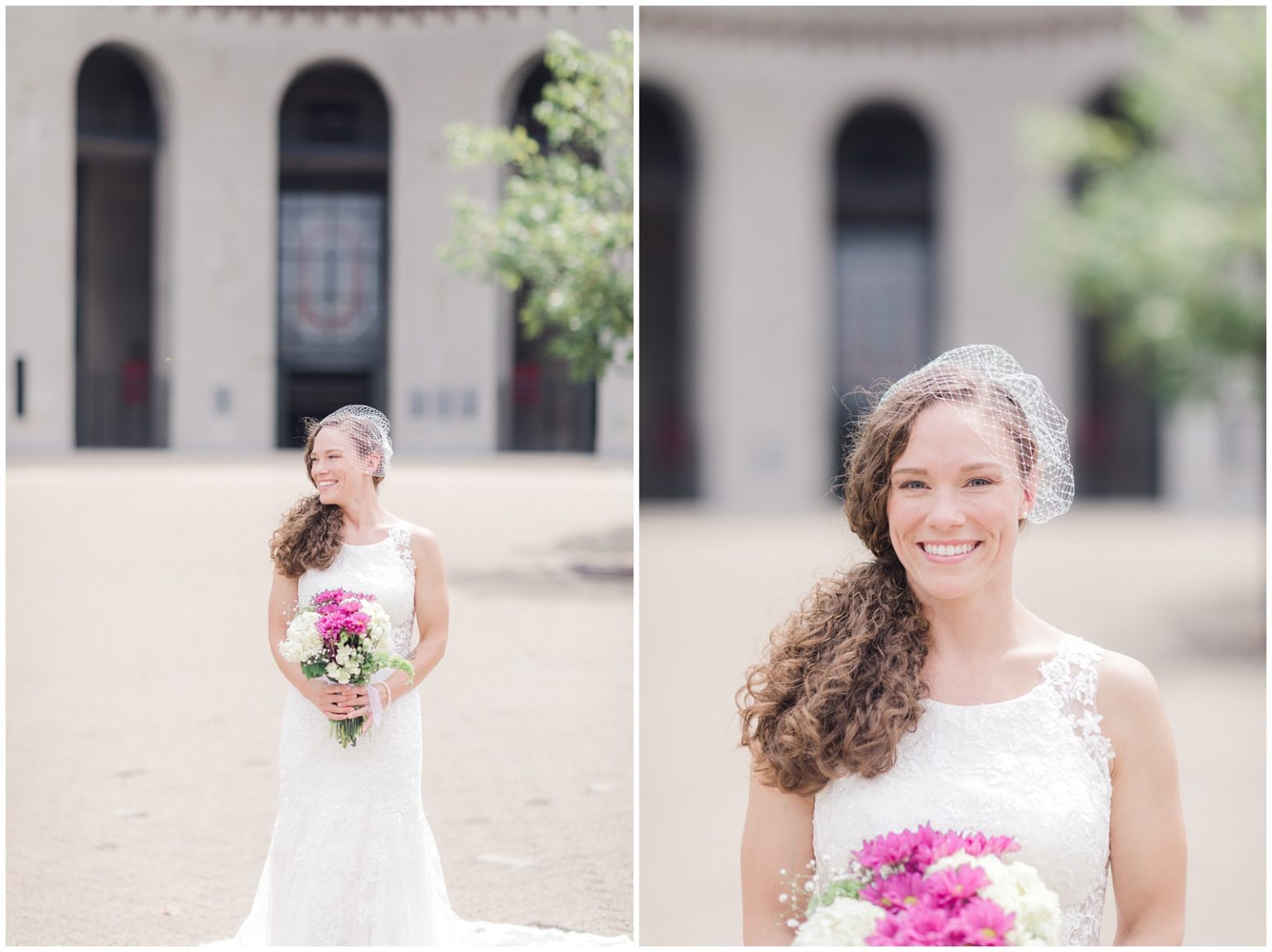 Courtney's Bridal Session at Ohio State University - LRA Photo