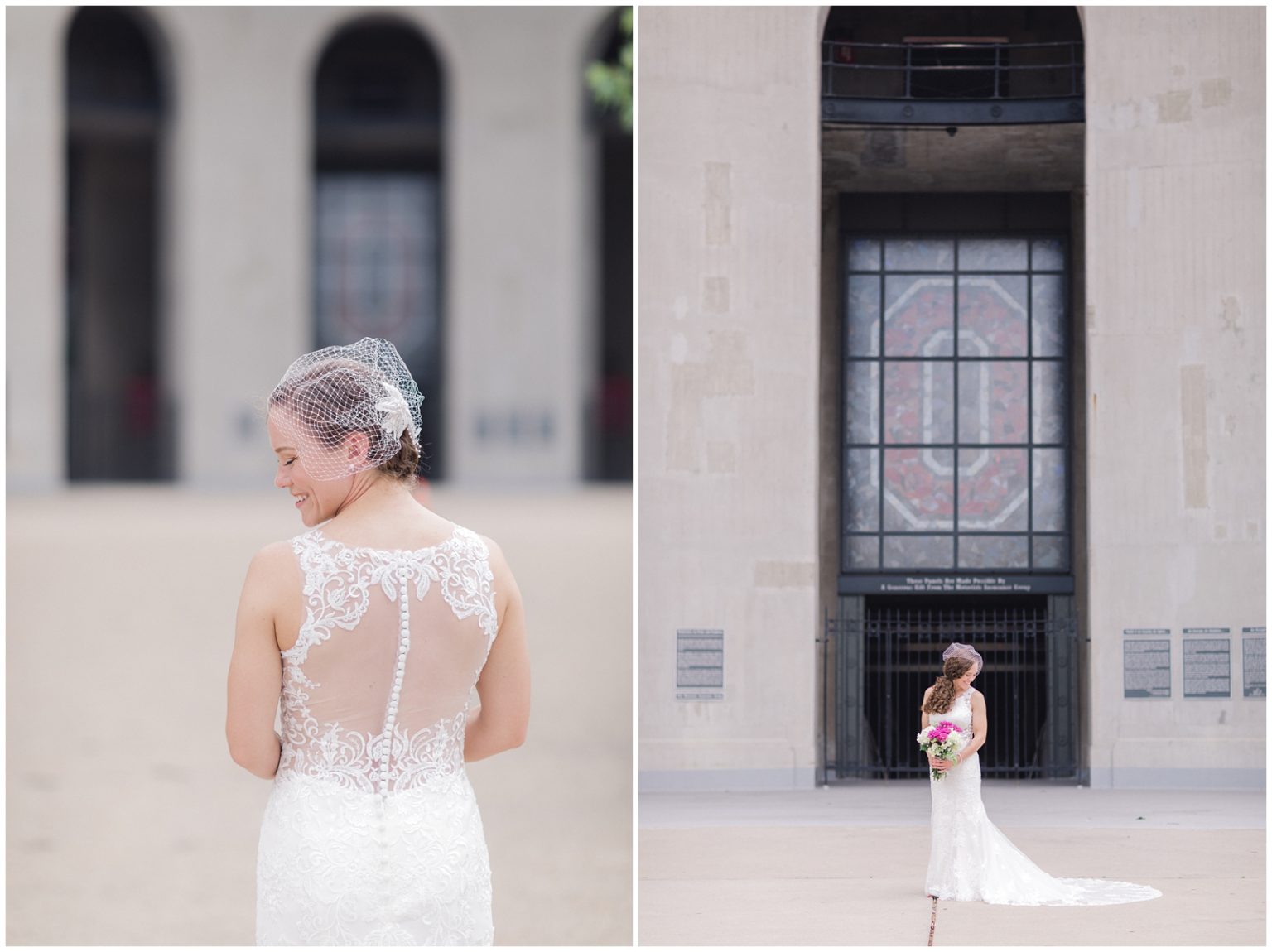 Courtney's Bridal Session at Ohio State University - LRA Photo