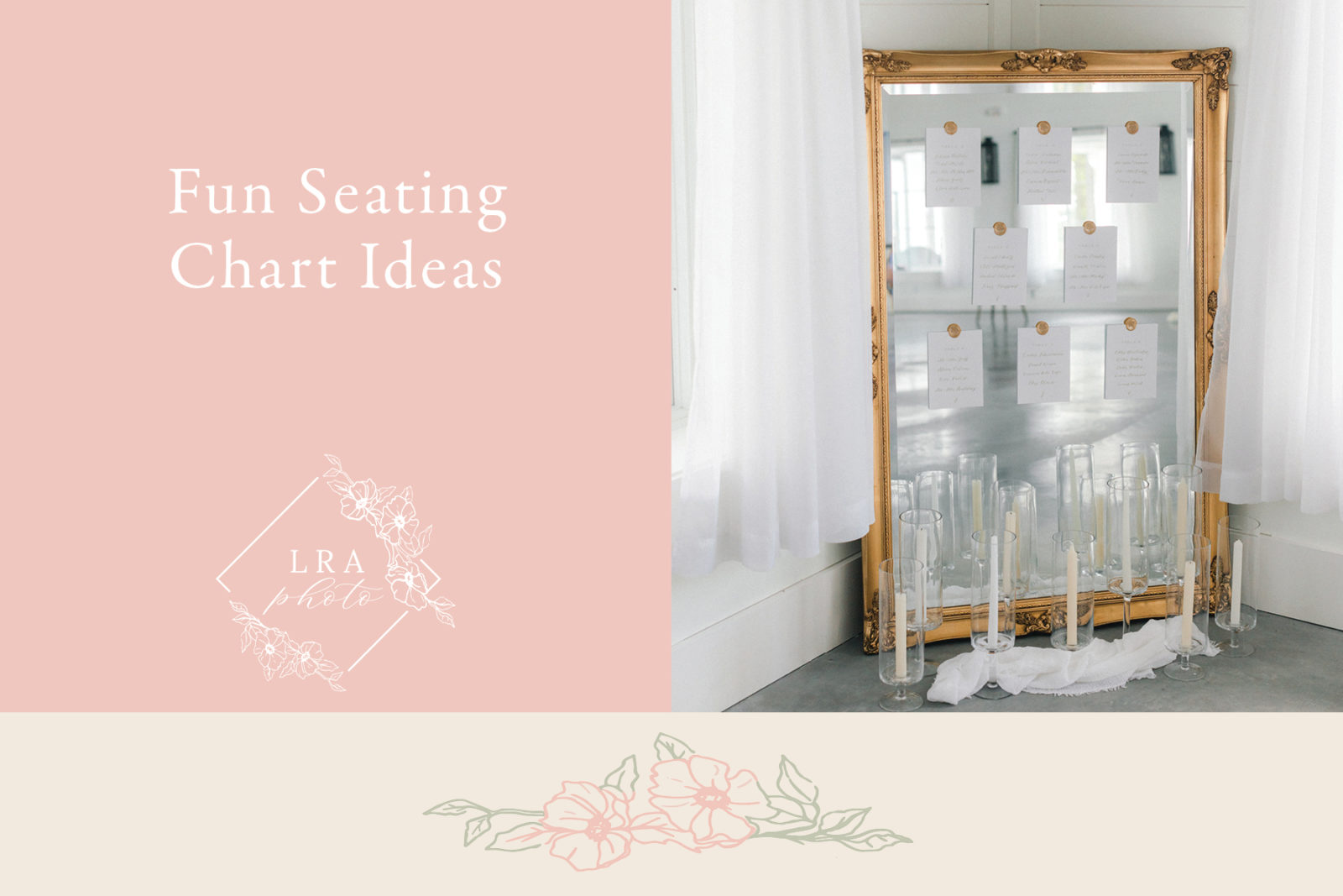 Fun Seating Chart Ideas | LRA Photo - LRA Photo